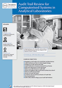 Audit Trail Review for Computerised Systems in Analytical Laboratories ...