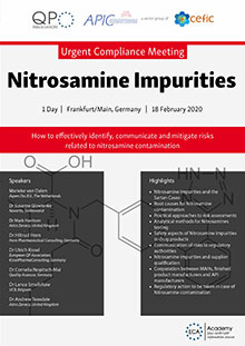 Nitrosamine Impurities - ECA Academy